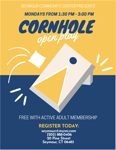 Seymour Community Center: Cornhole